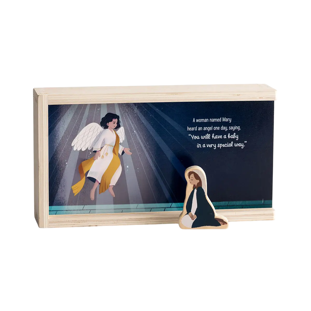 Jesus is Born Nativity Bible Box - Polliwogs Children's Boutique
