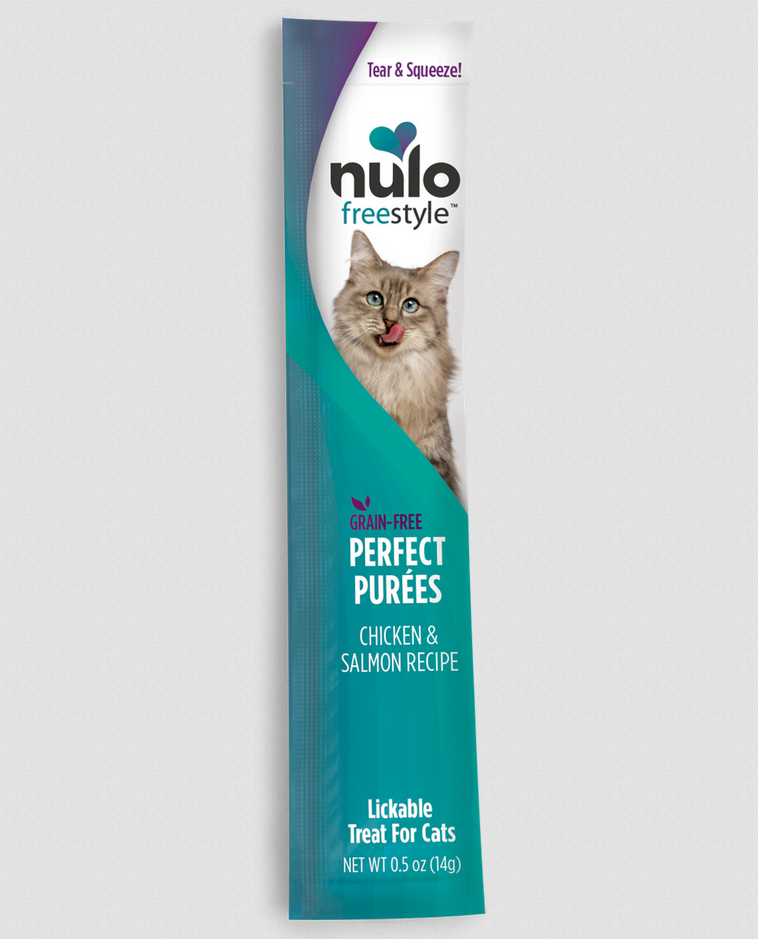 Nulo Freestyle Cat Treats | Perfect Puree Chicken & Salmon Recipe 0.5 ...