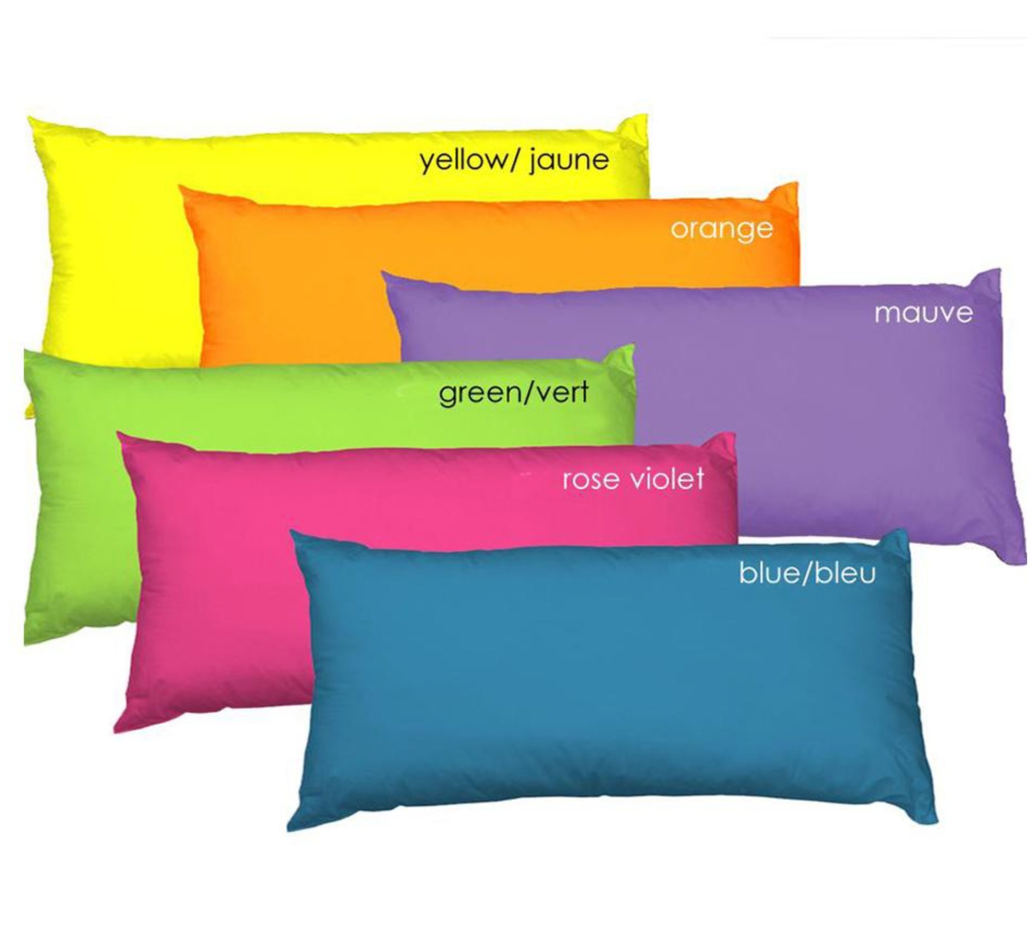 NEON BODY PILLOW 18X42" (MP8) - Oxford Mills Home Fashion Factory ...