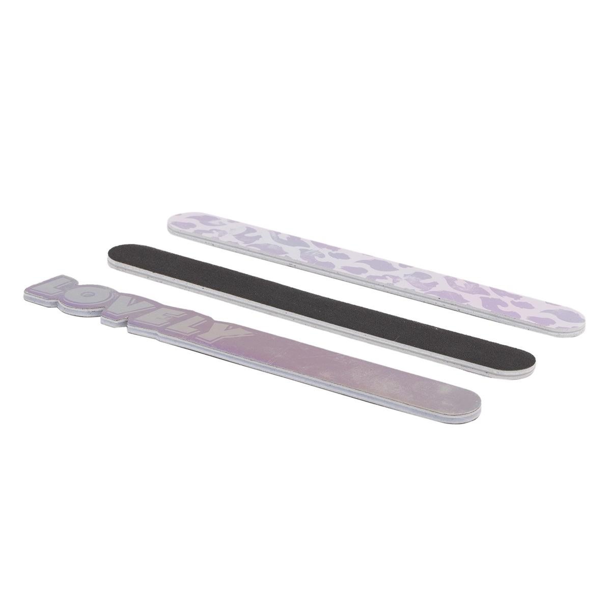 3Pc NAIL FILE SET LILAC MIX - Oxford Mills Home Fashion Factory Outlet ...