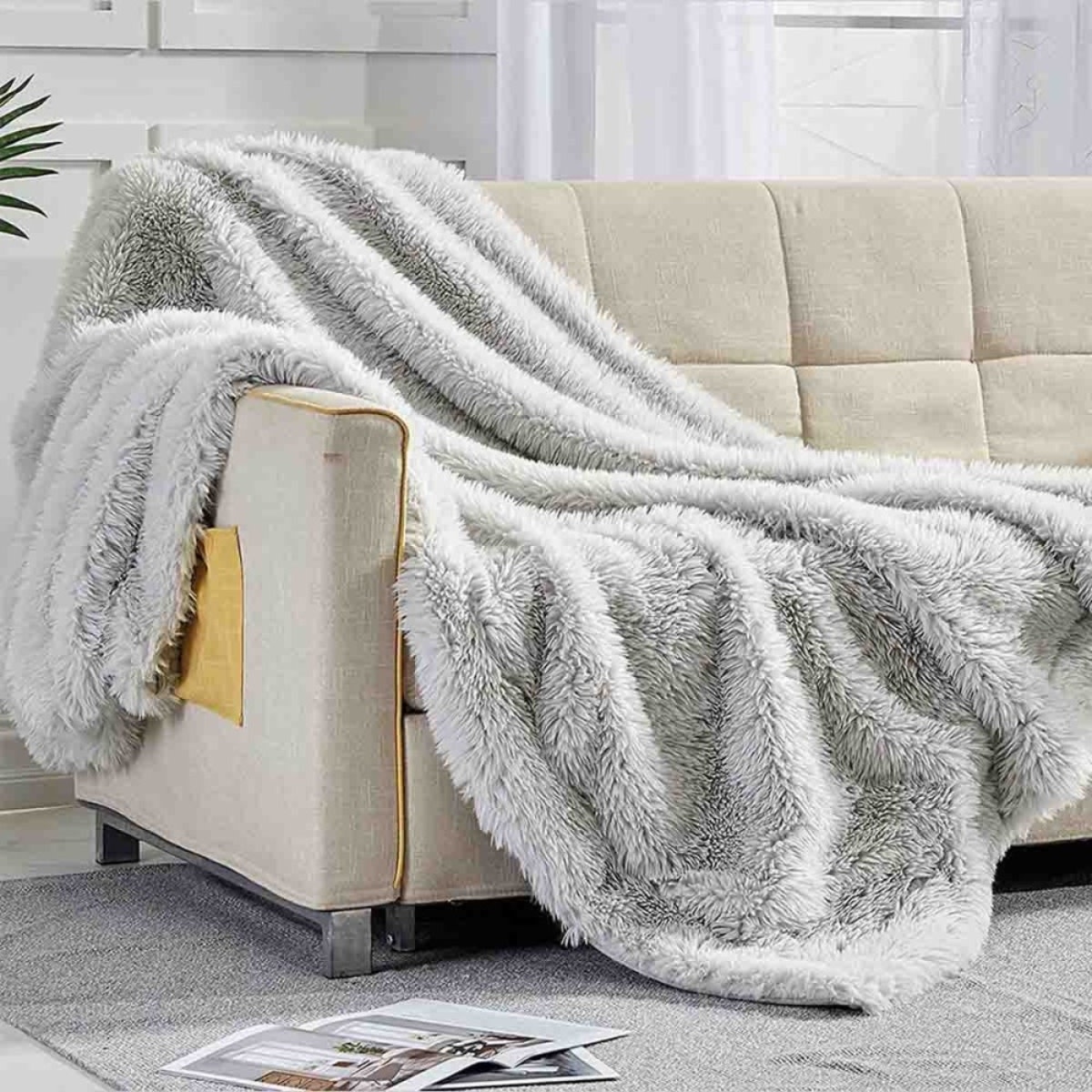 TIFFANY SHAG THROW AST 50X60" - Oxford Mills Home Fashion Factory ...