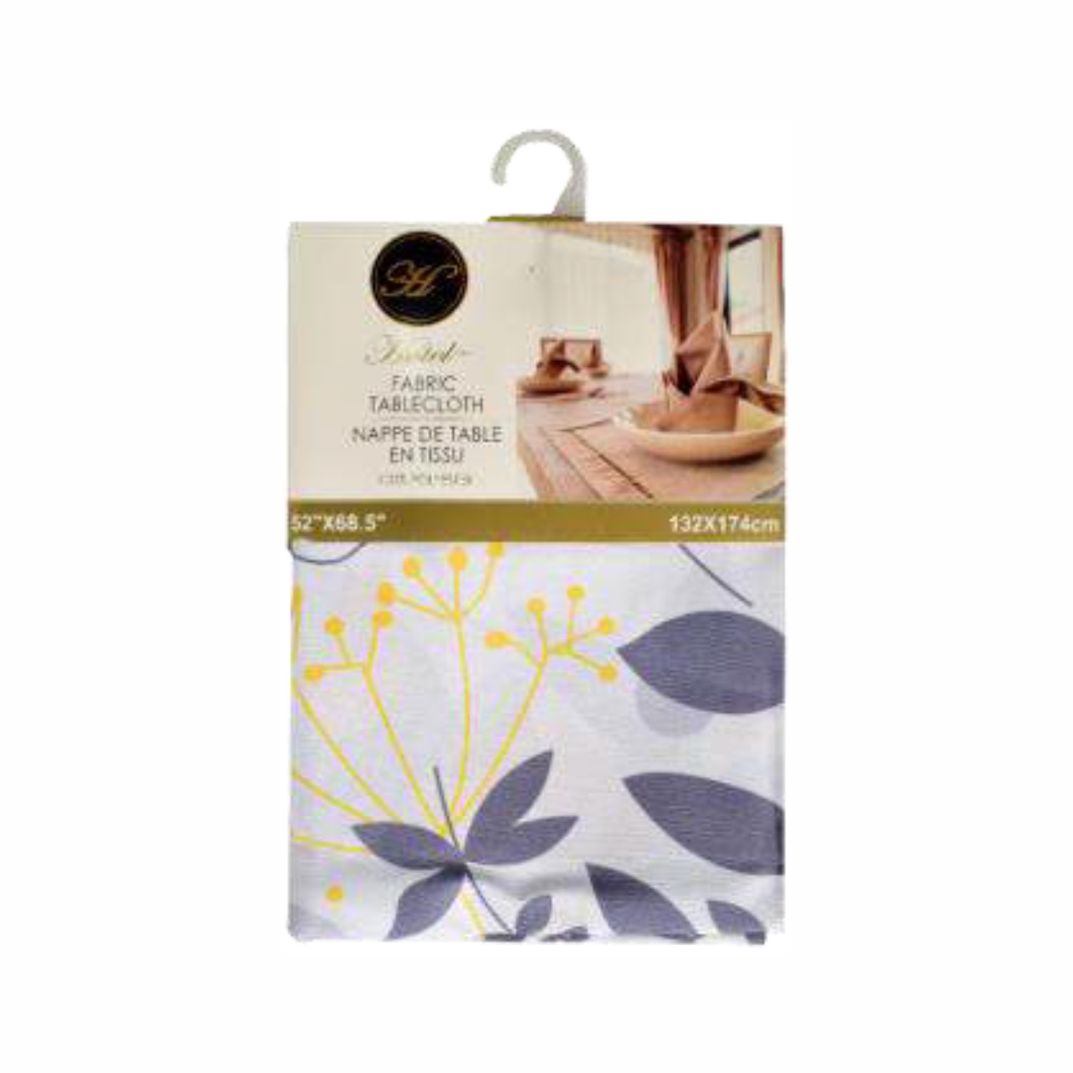 GOURMET PRO HIBISCUS COLLECTION TABLECLOTH - Oxford Mills Home Fashion ...