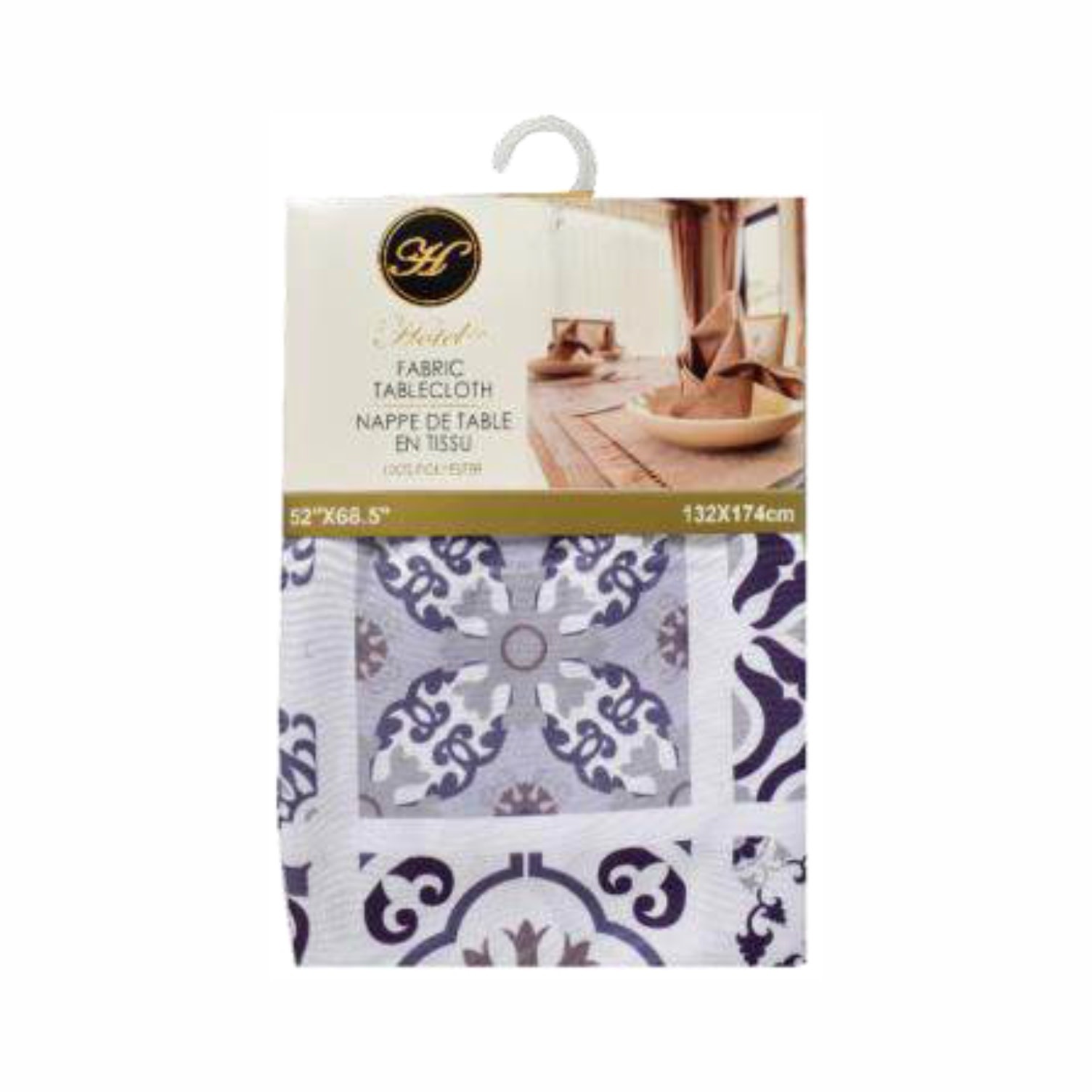 GOURMET PRO TILES COLLECTION TABLECLOTH - Oxford Mills Home Fashion ...
