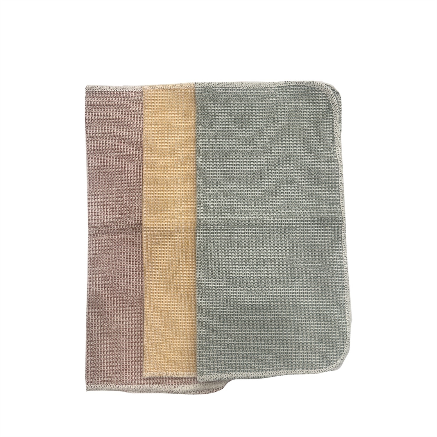 WAFFLE KITCHEN TOWEL 18X28" AST (Brown OR Green OR Yellow) - Oxford ...