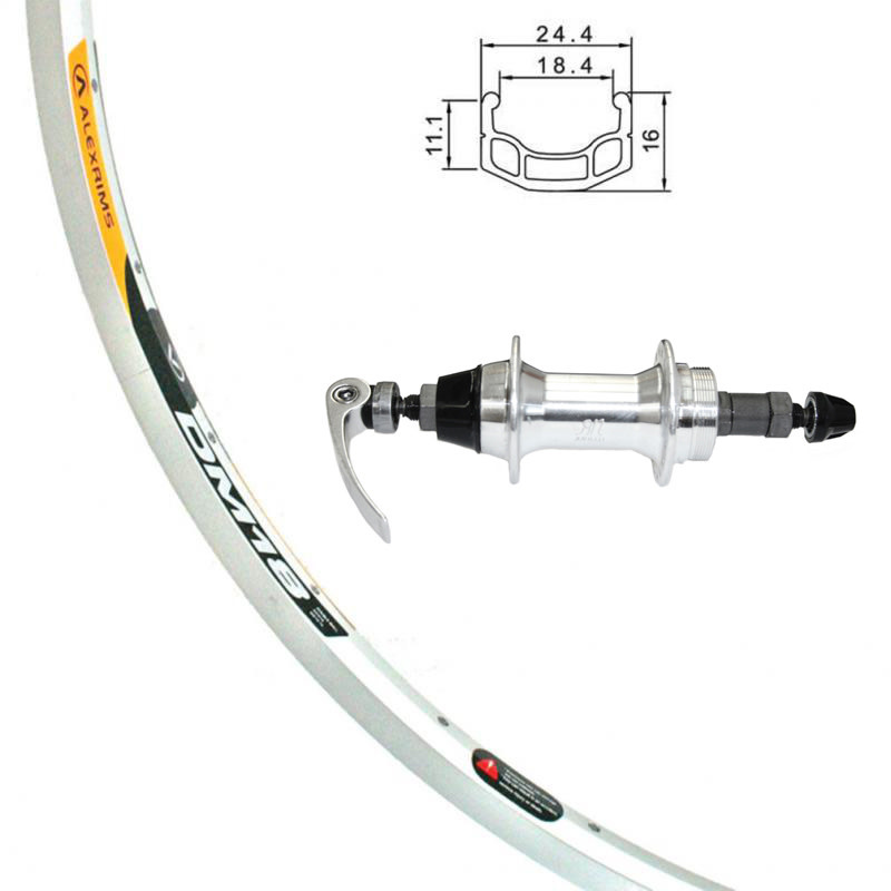 Alexrims Roue arrière Alex Rims 700c DM-18 36T Alliage Roue-libre QR ...