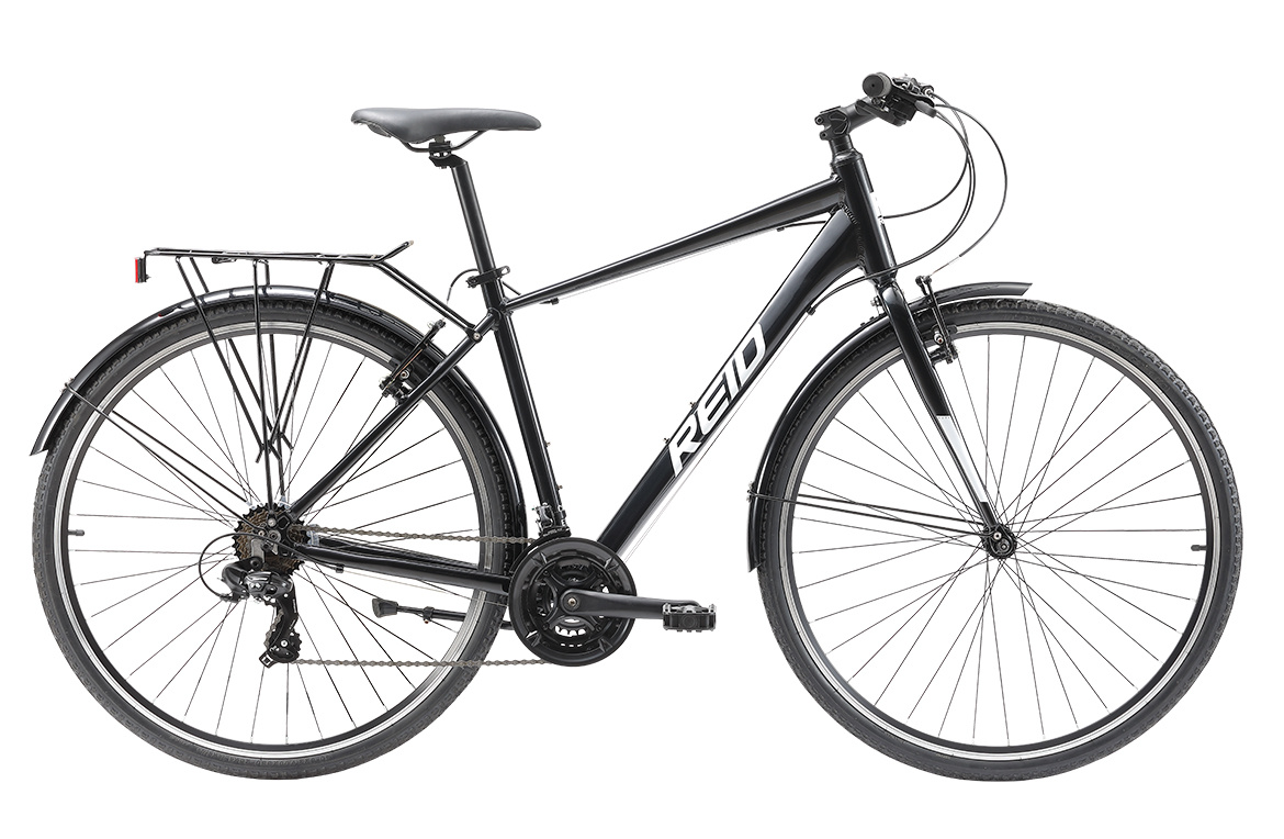 Vélo Reid City 1 2021 Noir S - 48cm - Demers bicyclettes et skis de fond