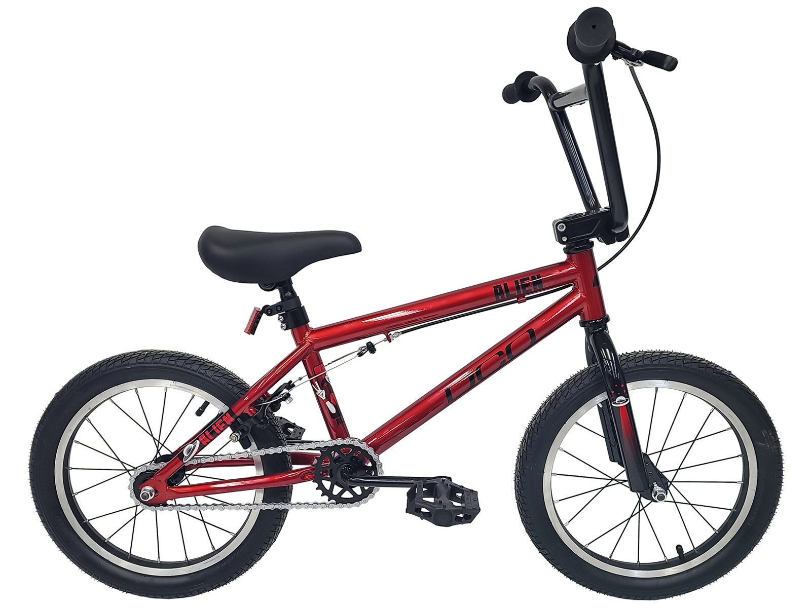 BMX DCO Alien 16 (Rouge) - Demers bicyclettes et skis de fond inc.