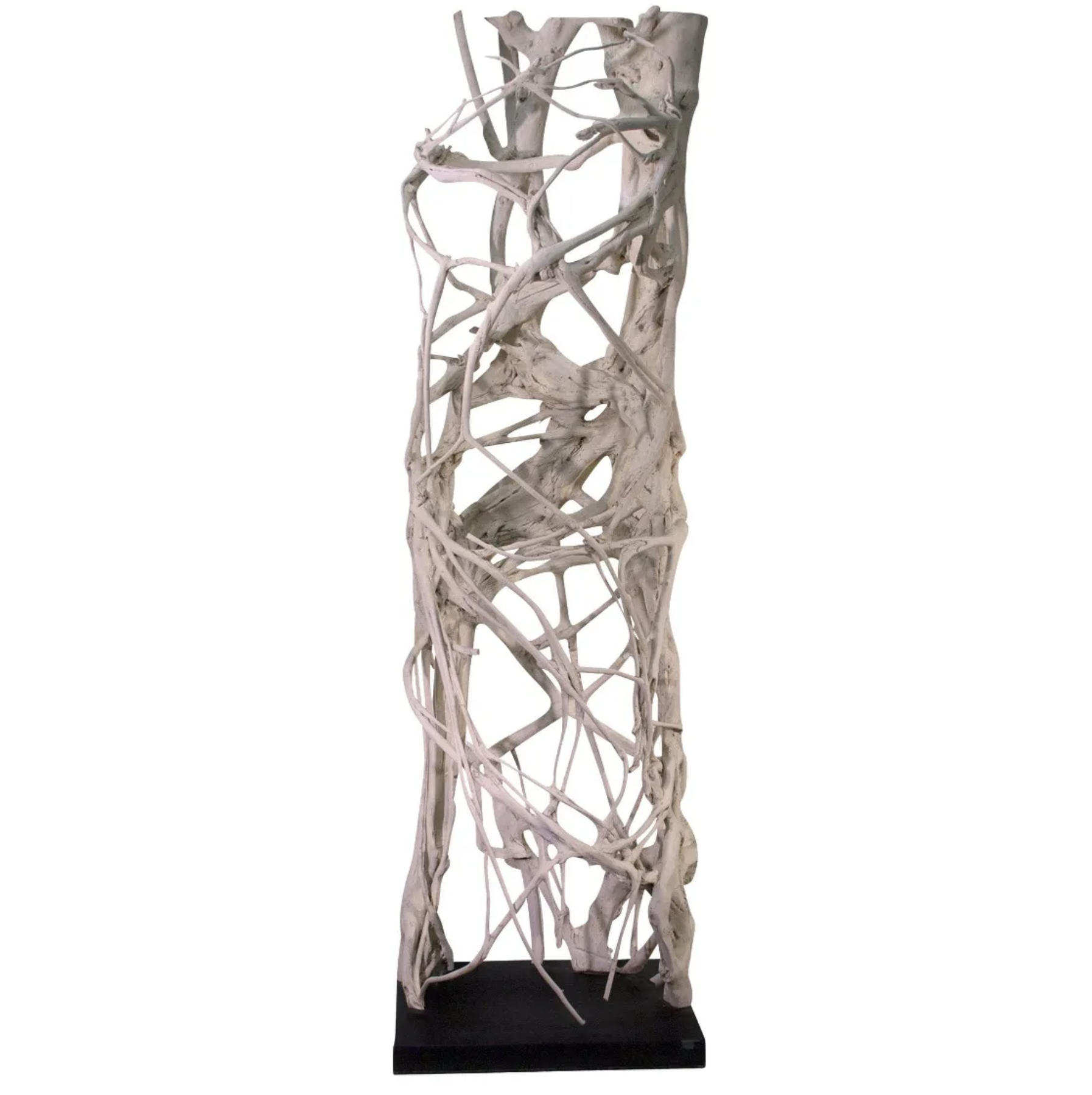 72" Infinity Reclaimed Natural Vine Floor Sculpture - Outside the Box ...