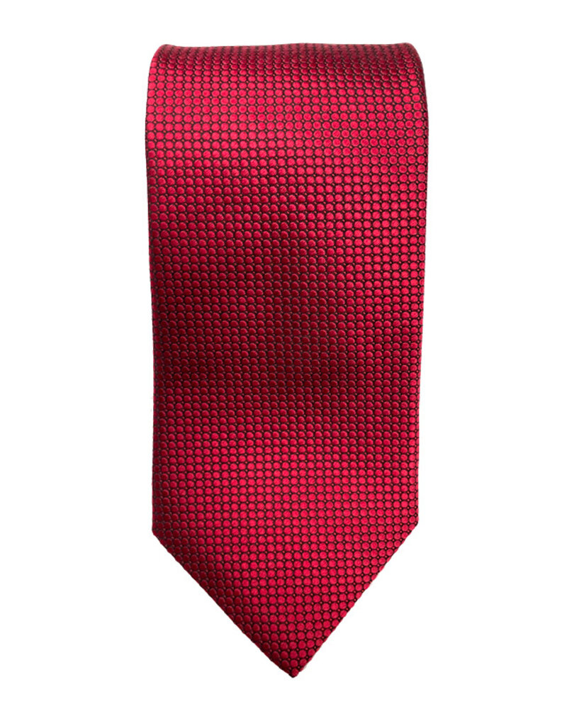 JZ Richards Dbl Xlong Tie-Red Pin Dot - Hensley's Big and Tall JZ Richards Dbl Xlong Tie-Red Pin Dot - Hensley's Big and Tall