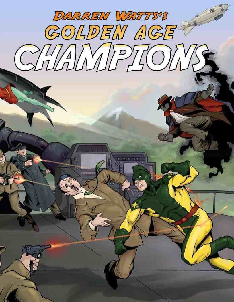 Unleash Epic Superhero Adventures: Golden Age Champions RPG - The Guild ...