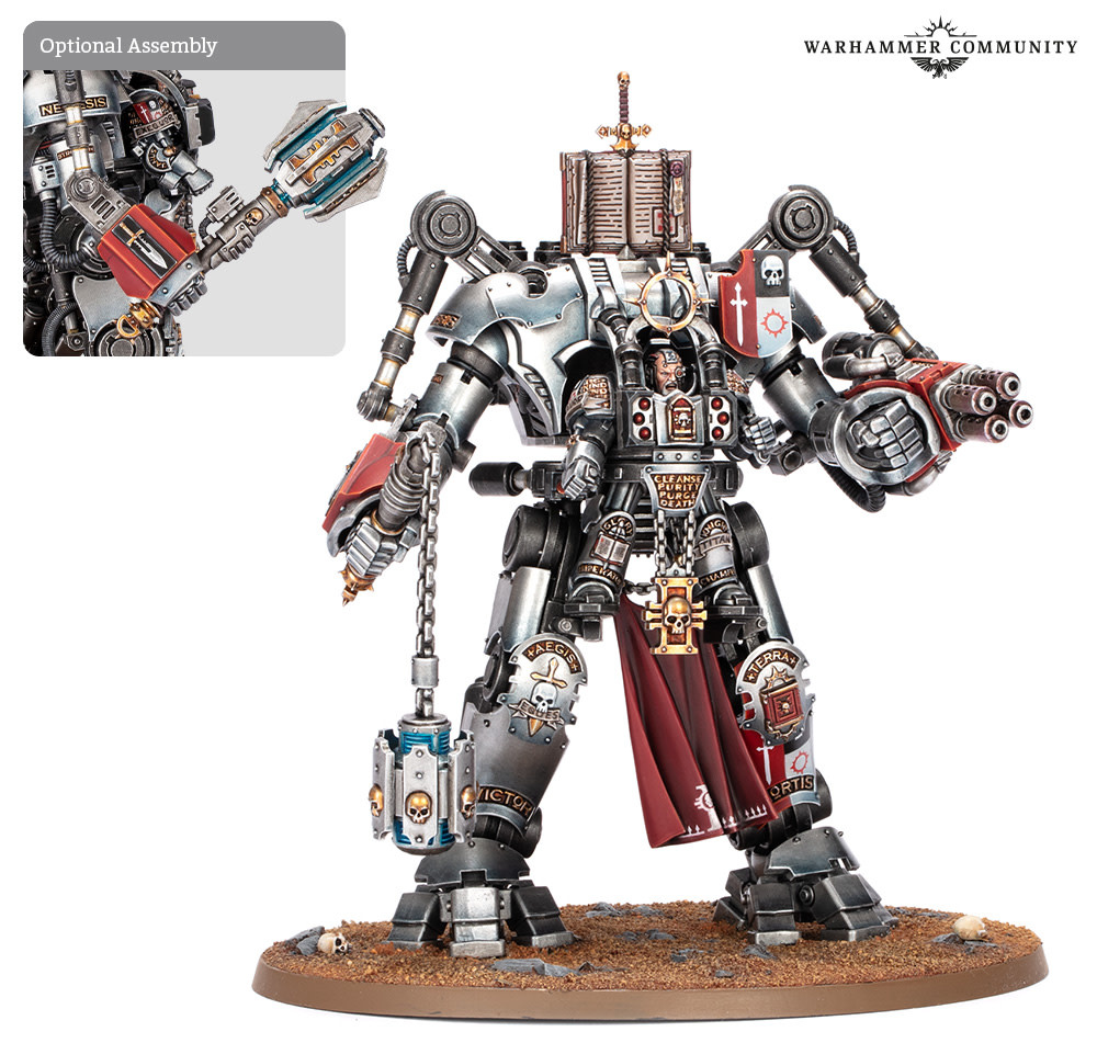 Games Workshop Grey Knights: Grandmaster In Nemesis Dreadknight - The Guild House