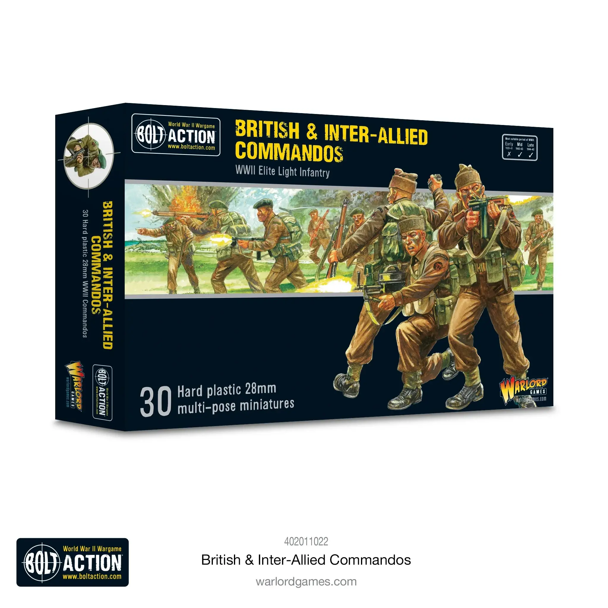 Warlord British & Inter-Allied Commandos - The Guild House