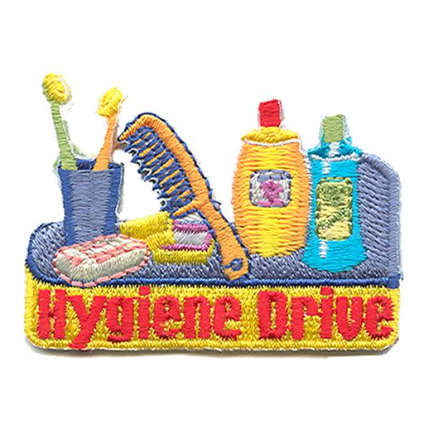 Advantage Emblem & Screen Prnt Hygiene Drive Fun Patch - Girl Scouts of ...
