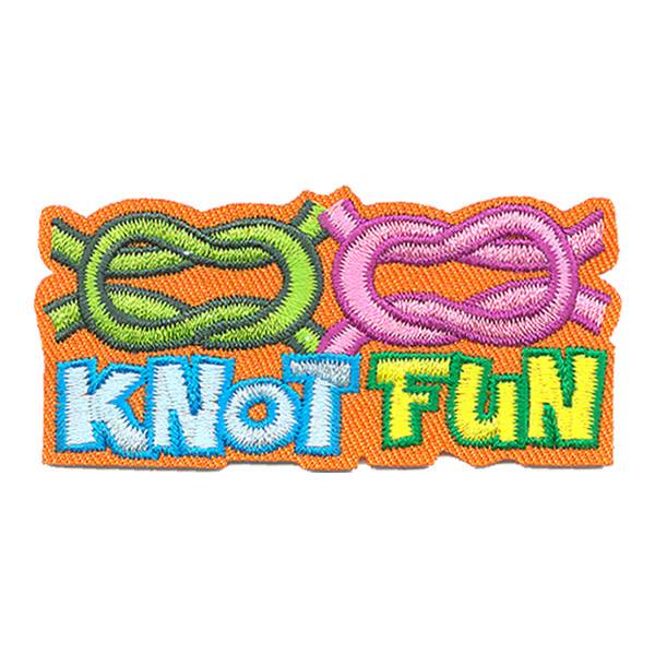 Advantage Emblem & Screen Prnt Knot Fun Fun Patch - Girl Scouts of ...