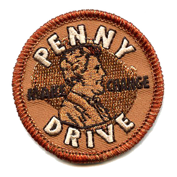 Advantage Emblem & Screen Prnt *Penny Drive Fun Patch - Girl Scouts of ...