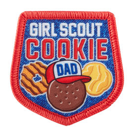 GIRL SCOUTS OF THE USA Cookie Parent Adult Achievement Patch - Girl ...