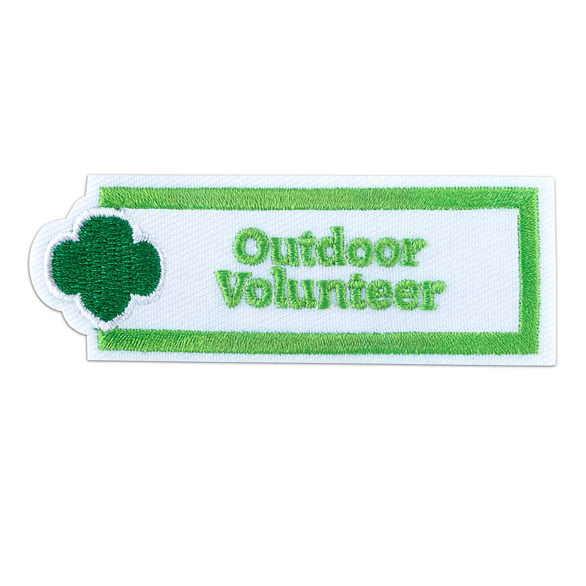 GIRL SCOUTS OF THE USA Outdoor Volunteer Adult Achievement Patch - Girl ...