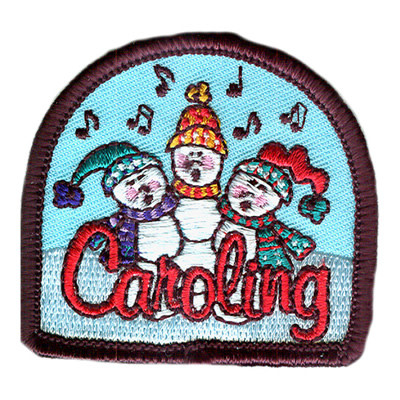 Caroling Snowmen Fun Patch - Girl Scouts of Silver Sage Council Online ...