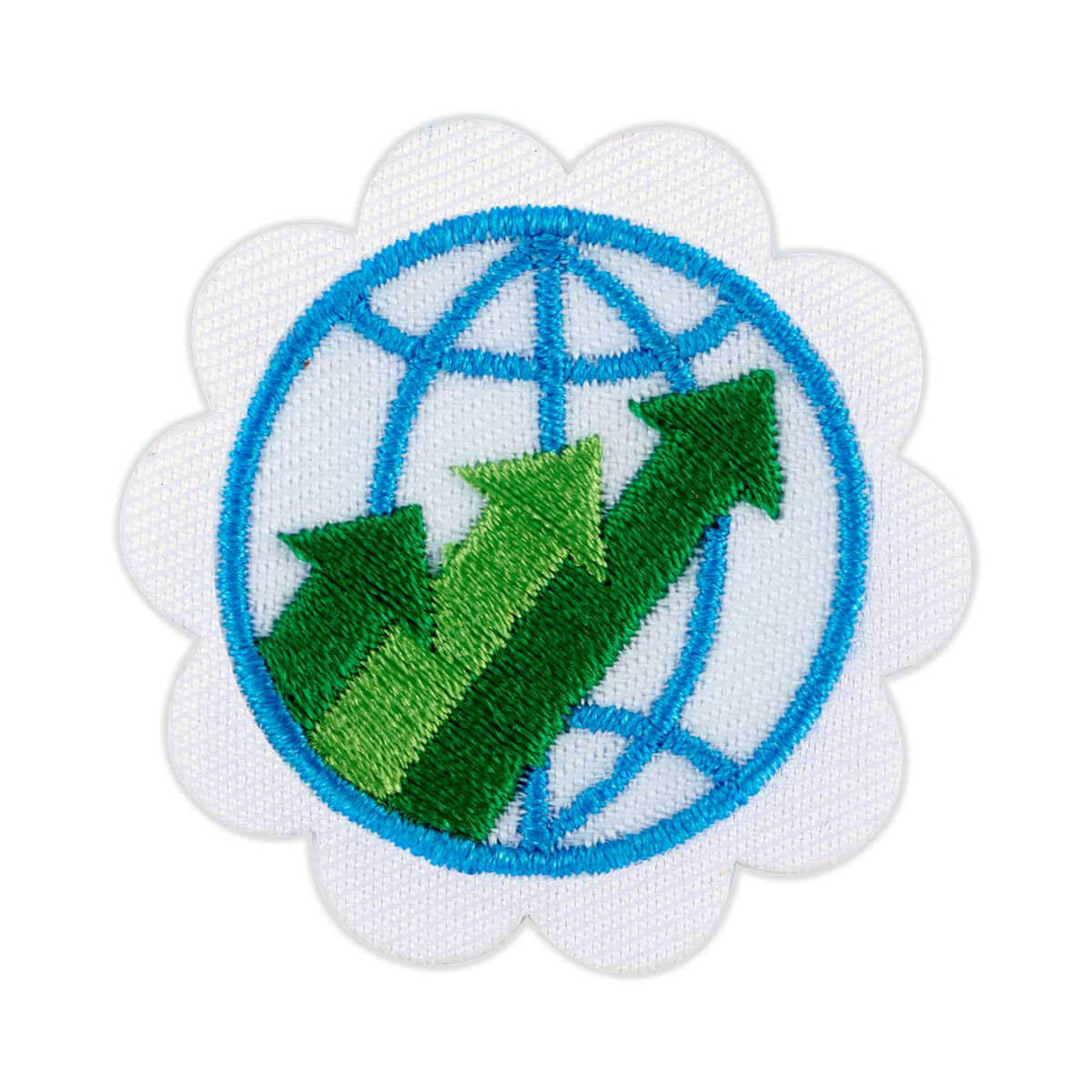 GIRL SCOUTS OF THE USA Daisy Global Action Award Year 1 Badge - Girl ...