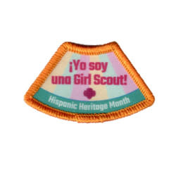 GSUSA Girl Scout Hispanic Heritage Month Sew-On Patch - Girl Scouts of ...