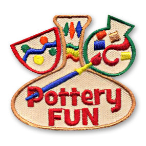 snappylogos Pottery Fun Vase Patch (3763) - Girl Scouts of Silver Sage ...