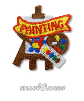 snappylogos Painting Easel Fun Patch (6909) - Girl Scouts of Silver ...