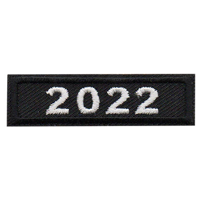 Advantage Emblem & Screen Prnt 2022 Year Bar Fun Patch - Girl Scouts of ...