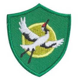 GIRL SCOUTS OF THE USA Crane Troop Crest - Girl Scouts of Silver Sage ...