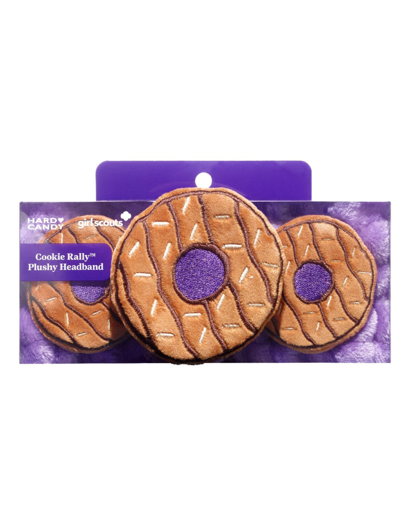 Hard Candy X Girl Scouts Cookie Rally Plush Headband - Coconut Caramel ...