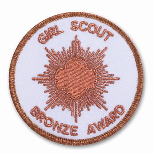 Bronze Award Emblem Patch - Girl Scouts of Silver Sage Council Online Store