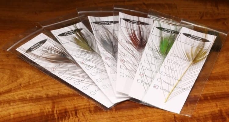 Hareline Dubbin Stripped Peacock Eye - The Portland Fly Shop