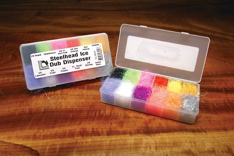 Hareline Dubbin Steelhead Ice Dub Dispenser - The Portland Fly Shop