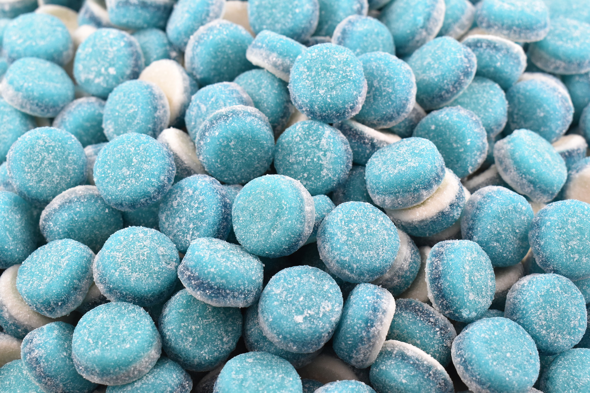 Bonbons Noix Et Cie | Sour Blue Raspberry Tarts - Nick & Joe Candy Shop