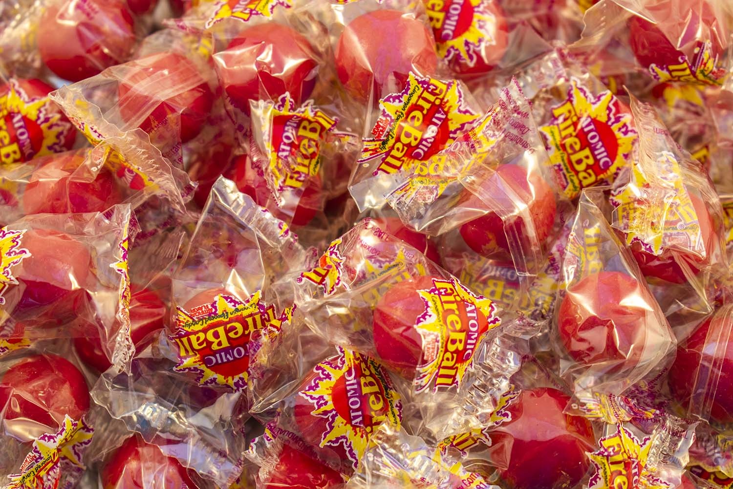 Fireballs cinnamon candies - Nick & Joe Candy Shop