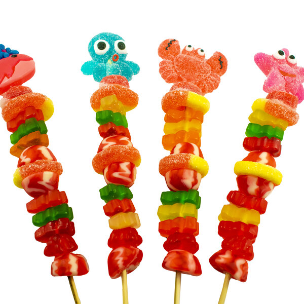 Brochettes de bonbons - Bonbonnerie Nick & Joe