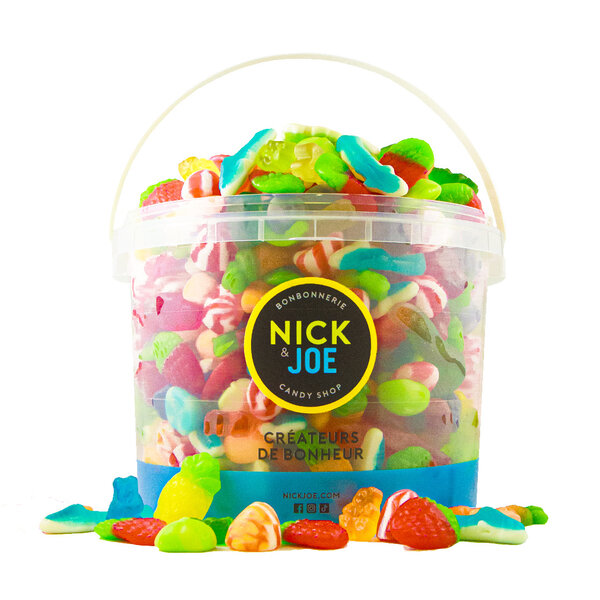 Candy buckets - Nick & Joe Candy Shop