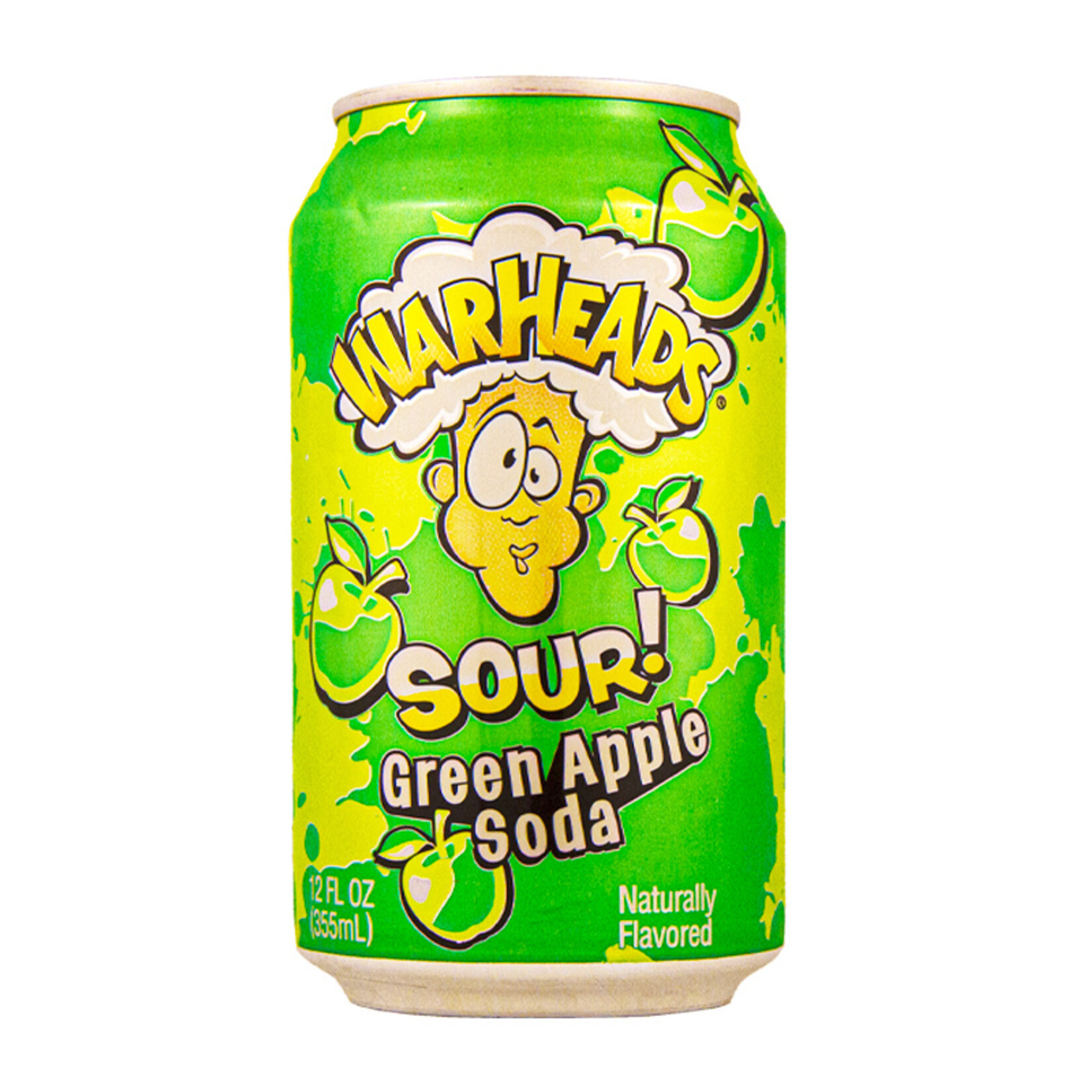 Nick & Joe Candy Shop | Warheads green apple soda 355ml - Nick & Joe ...