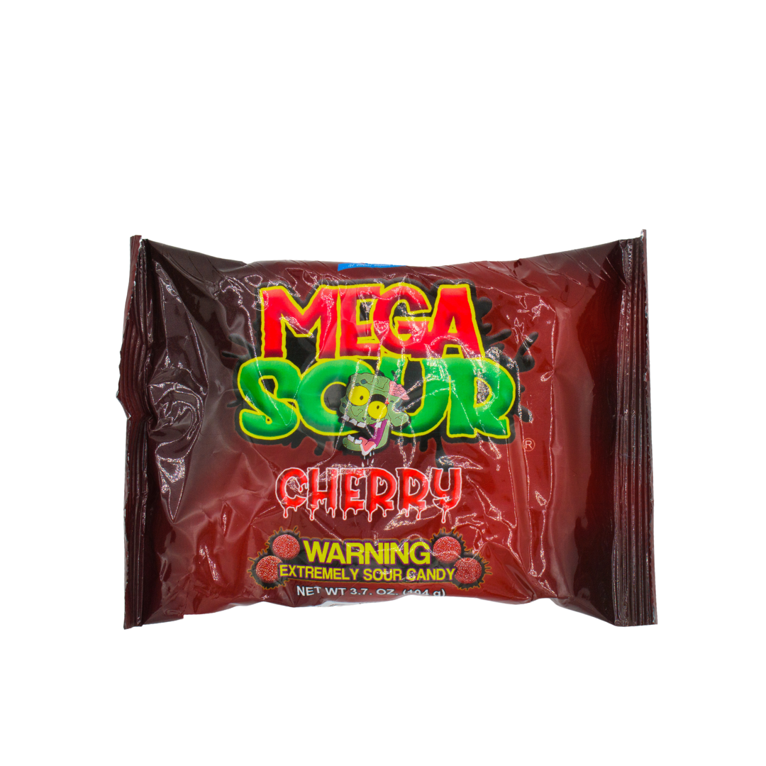 Mega Sour cherry flavour candies | Nick & Joe Candy Shop
