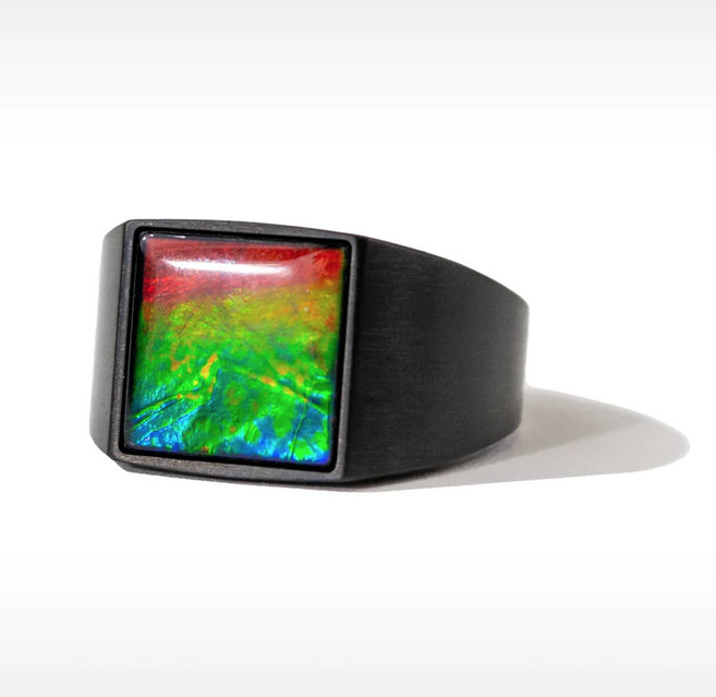 Midnight Matte Black Ring - JTTR02320A1 - La Boutique Boréale