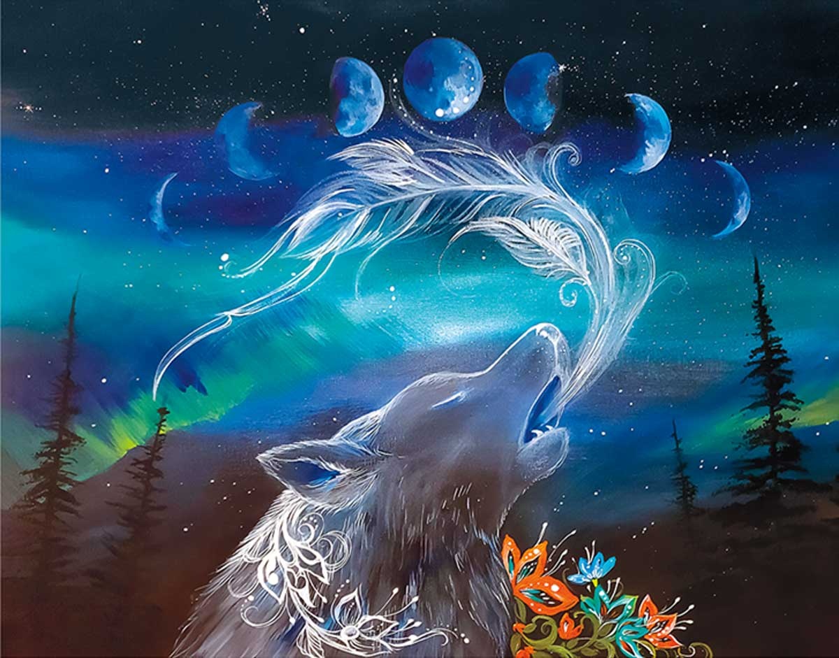 Wolf Whisperer by Karen Erickson Limited Edition Framed - La Boutique ...