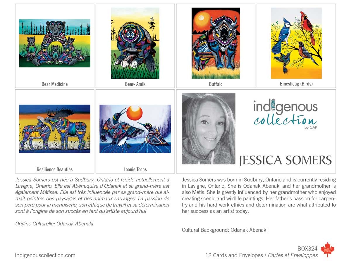 Jessica Somers 12 Card Box - Box 324 - La Boutique Boréale
