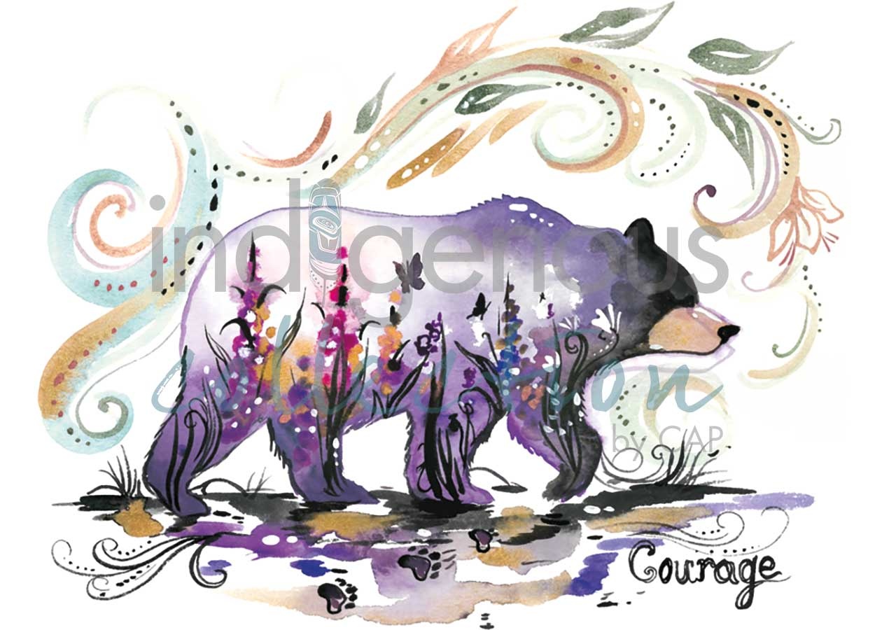 Courage by Carla Joseph Card - La Boutique Boréale