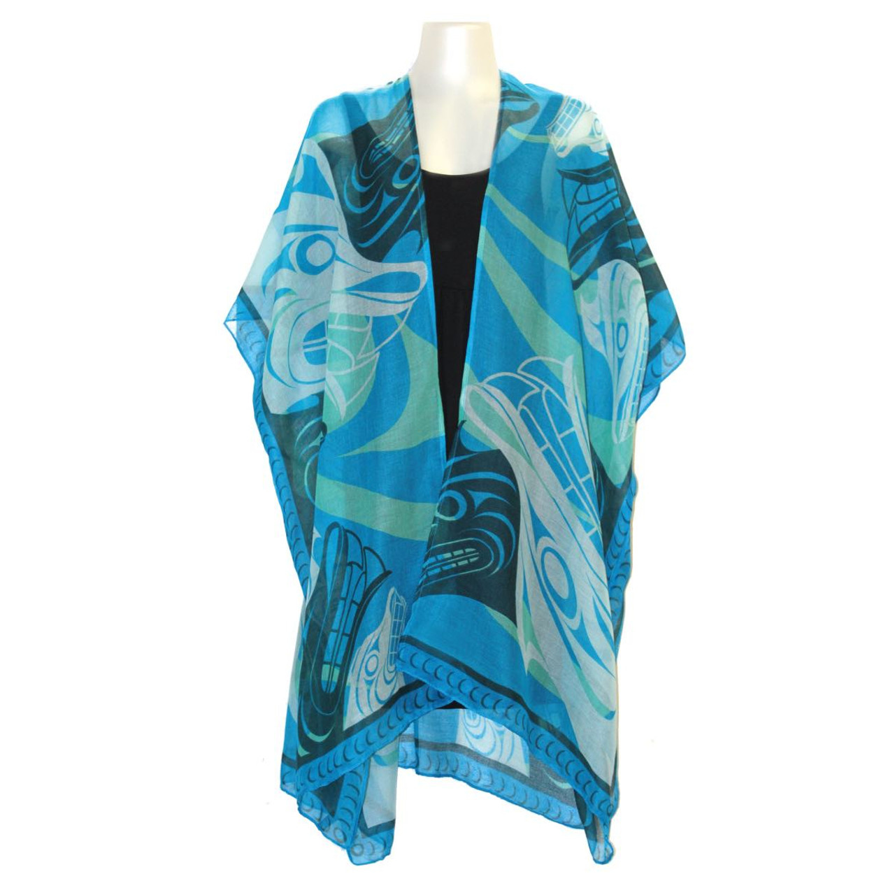 Sheer Wrap Spirit Wolves by Francis Horne Sr. - SWRAP8 - La Boutique ...