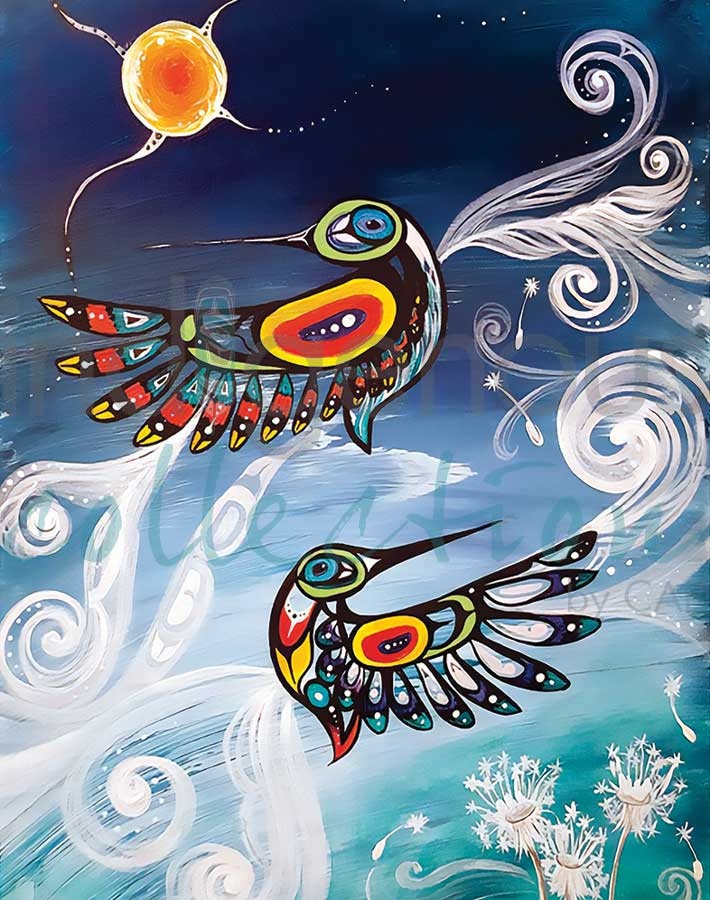 Wispy Birds by Karen Erickson Limited Edition - La Boutique Boréale