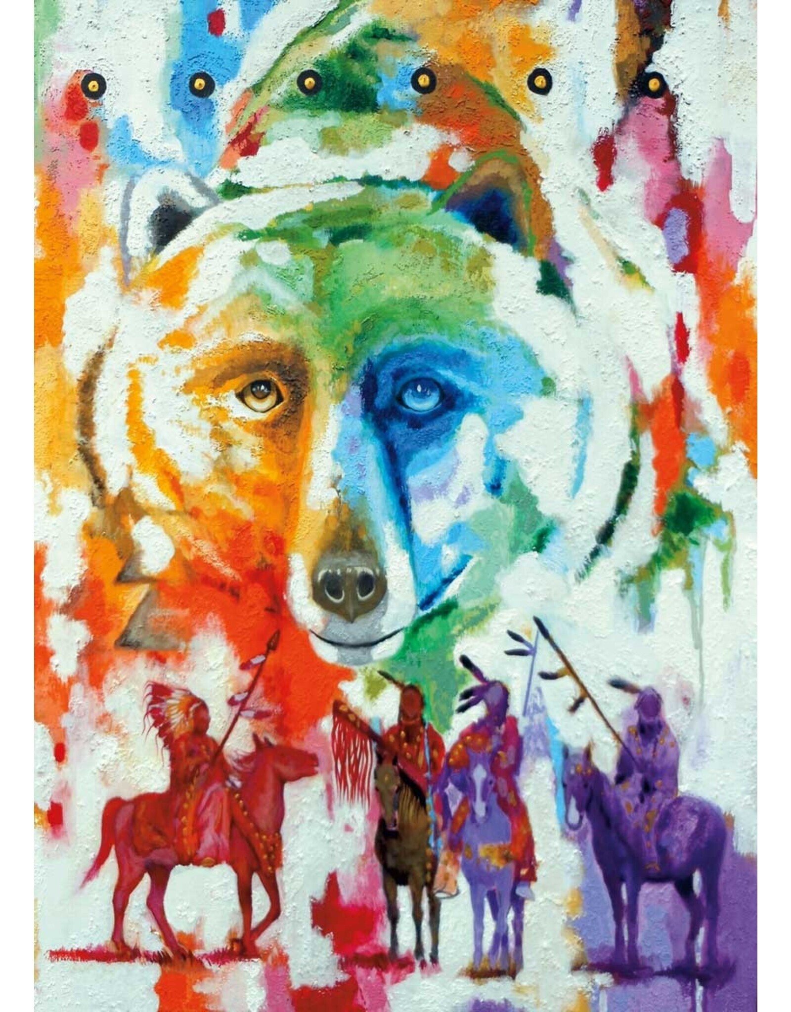 Bear Clan par John Balloue Encadré - La Boutique Boréale