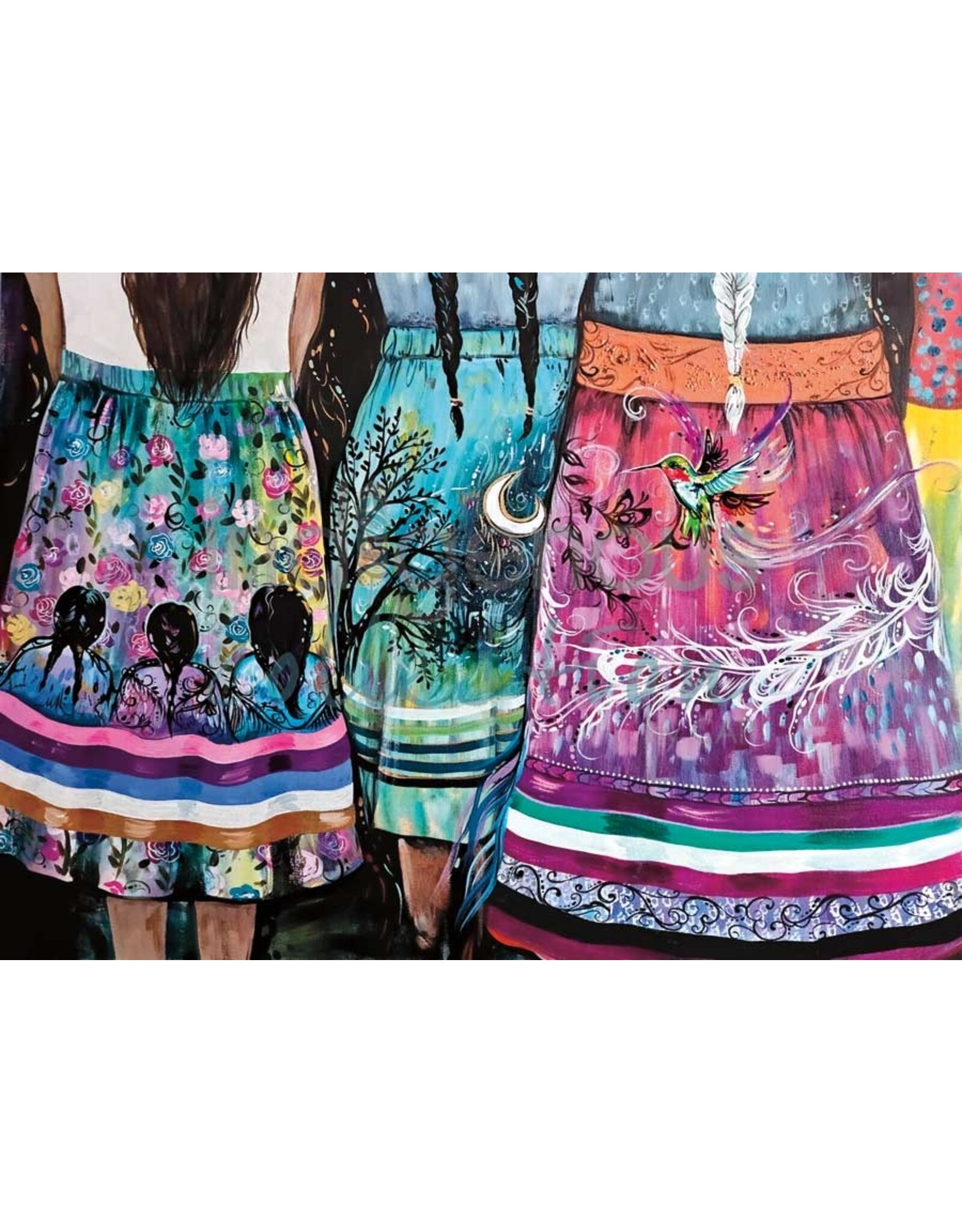 Copy of Courage par Carla Joseph Encadré - La Boutique Boréale