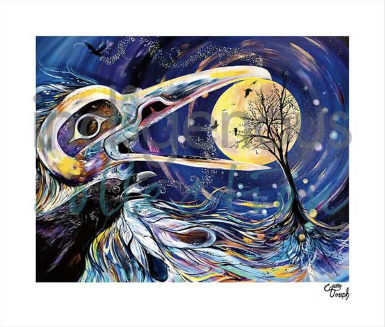 Raven Moon by Carla Joseph Limited Edition - La Boutique Boréale