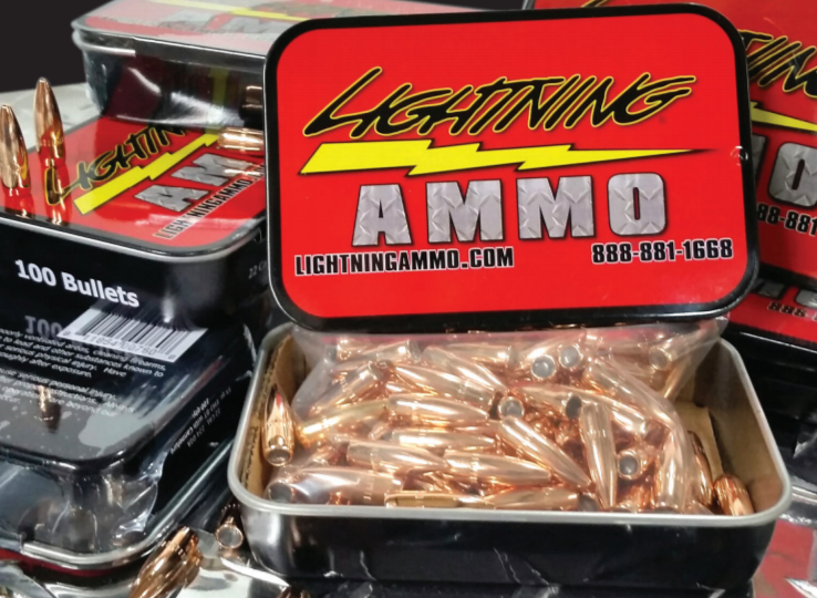 Lightning (.224") - 55gr FMJ Bullet - 100 count - Bobcat Armament