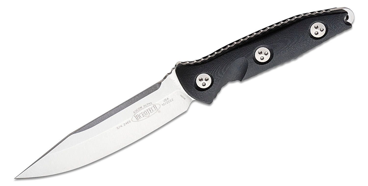 Microtech Microtech - Socom Alpha - S/E - Stonewash Standard - Bobcat ...
