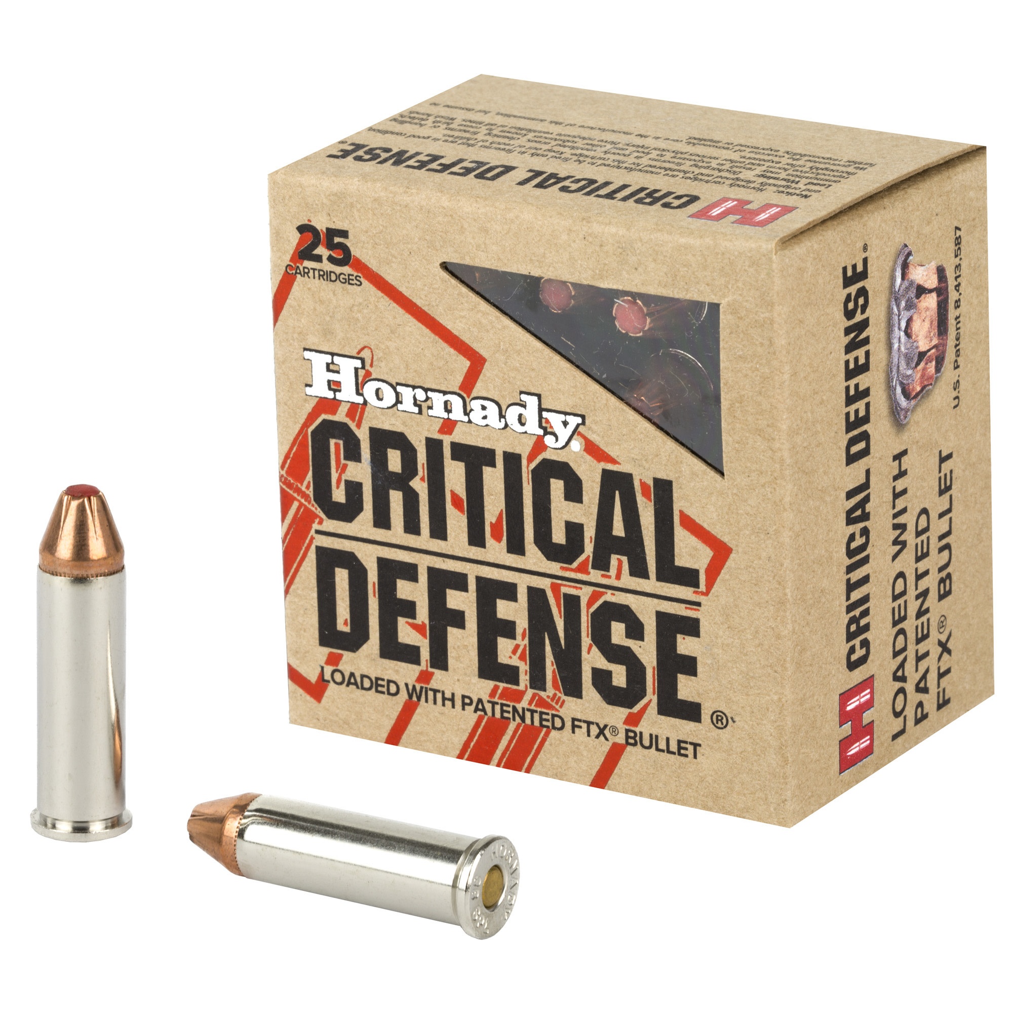 Hornady - 38 Special - 110gr Critical Defense FTX - 25ct - Bobcat Armament